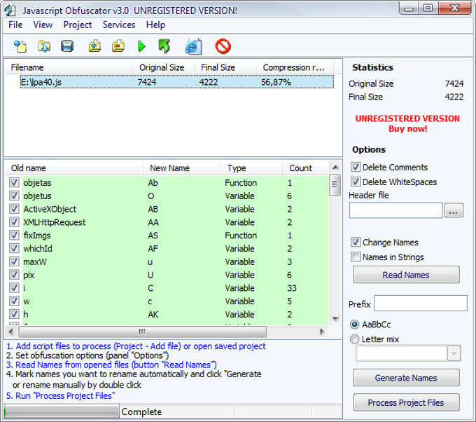 JavaScript Collector - Download