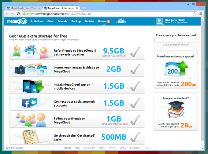 MegaCloud - Descargar