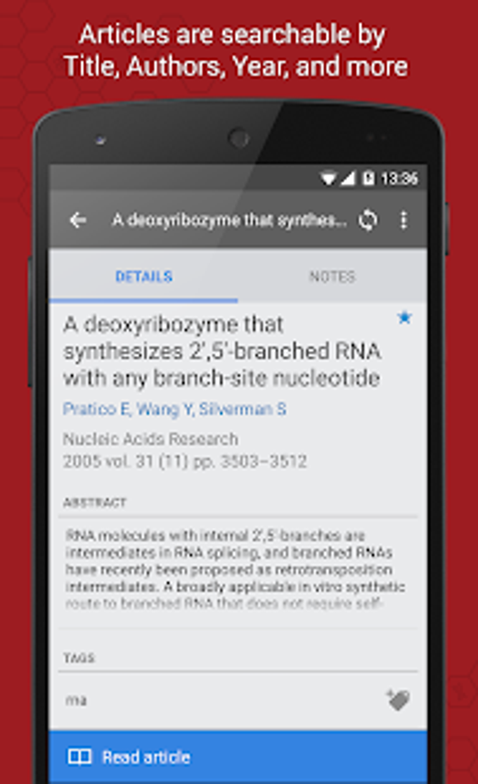 Mendeley para Android - Descargar