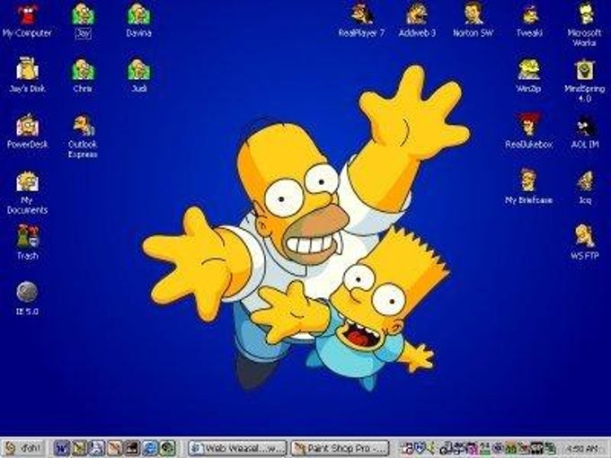 Homer & Bart Theme - Descargar