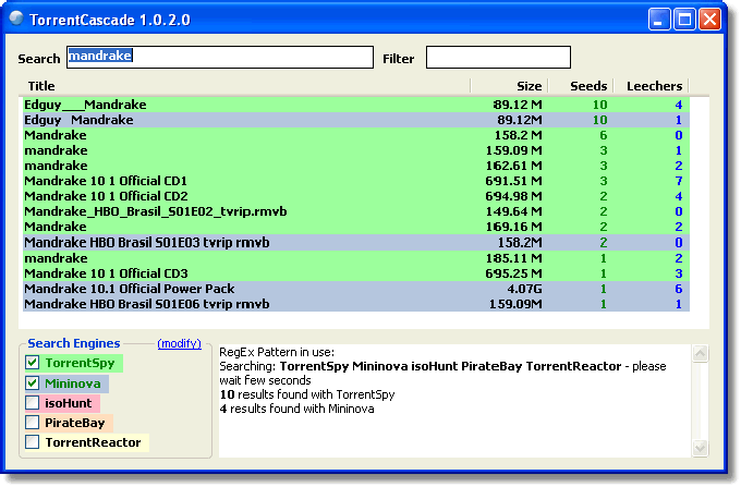 TorrentCascade - Descargar