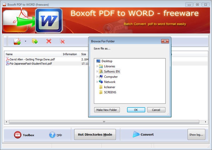 Boxoft PDF to Word - Download