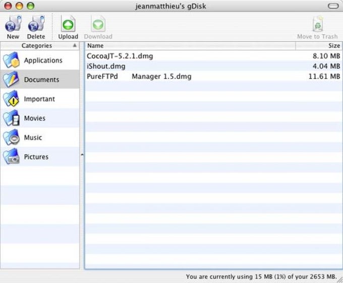 gDisk para Mac - Descargar