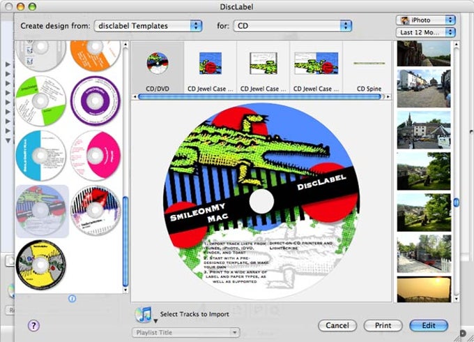 DiscLabel pour Mac - Télécharger