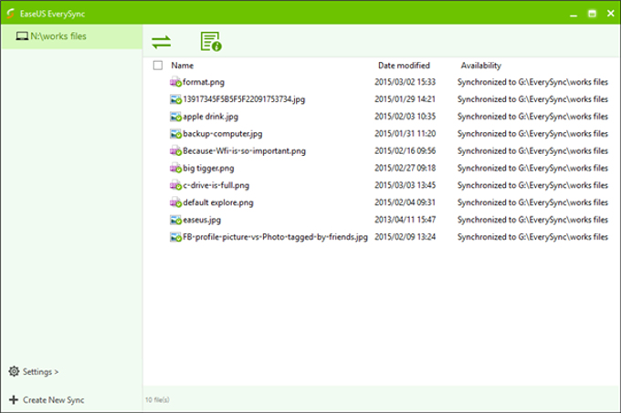 EaseUS EverySync - 無料・ダウンロード
