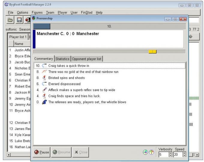 Bygfoot Football Manager - Download