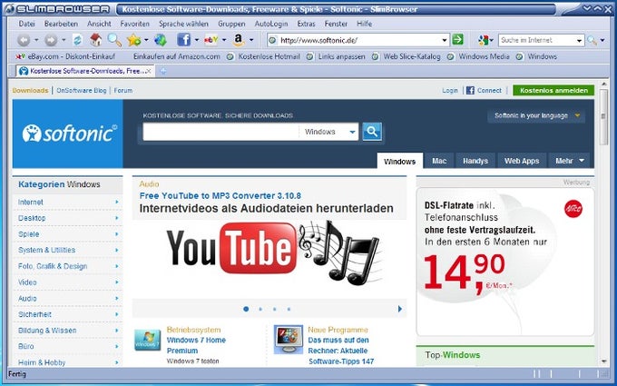 SlimBrowser - Download