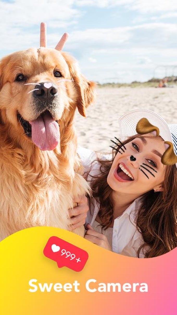 Face Filter, Sticker, Selfie Editor - Sweet Camera APK for Android - Download