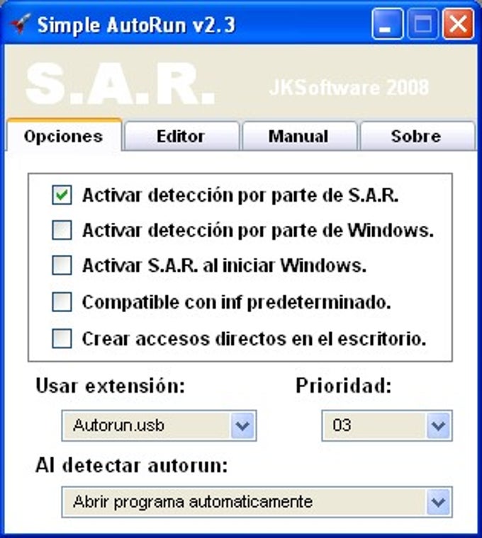 Simple Autorun - Descargar