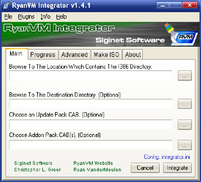RyanVM Integrator - Download