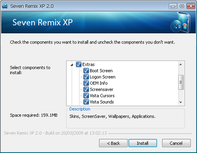 Seven Remix XP - Download