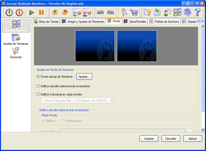 Actual Multiple Monitors - Descargar