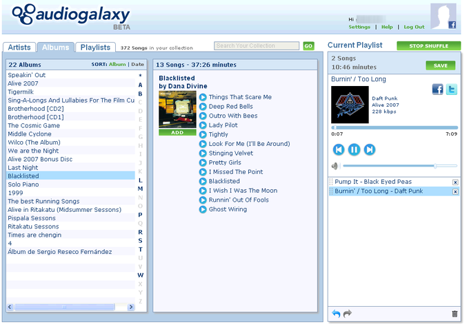 Audiogalaxy - Descargar