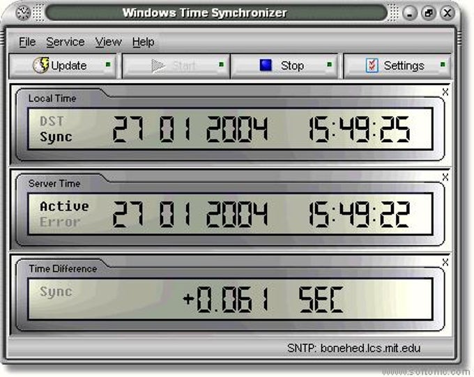 Windows Time Synchronizer (Windows) - Descargar