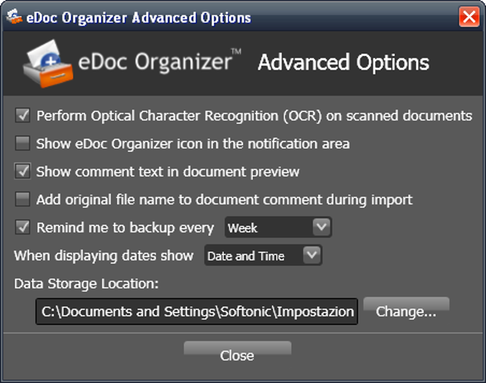 eDoc Organizer - Download