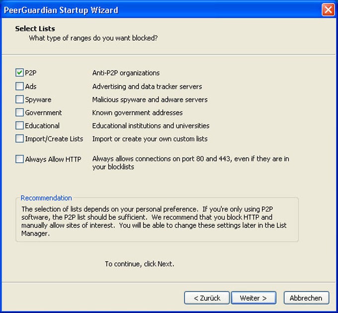 PeerGuardian - Download