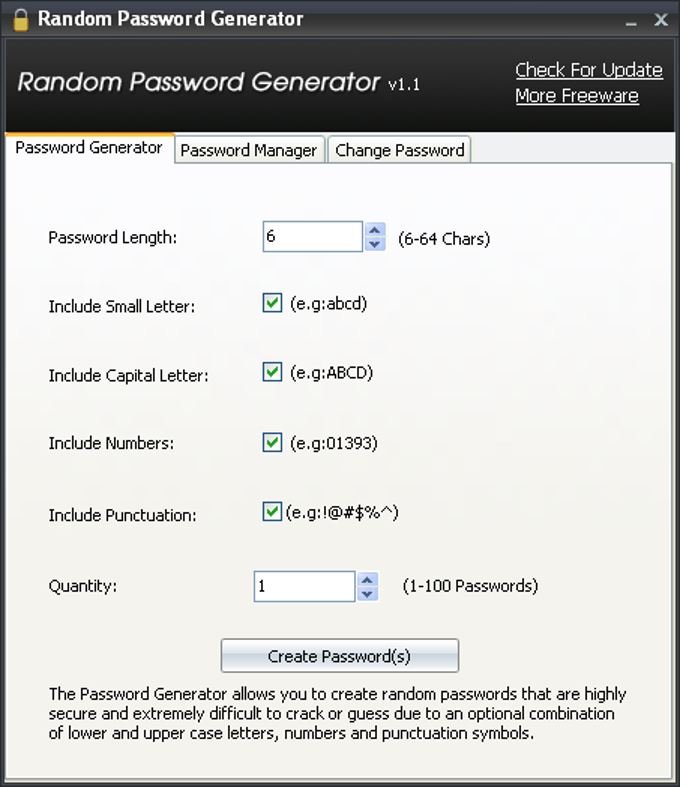 Random Password Generator - Télécharger