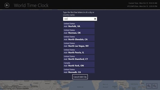 World Time Clock para Windows 10 (Windows) - Descargar