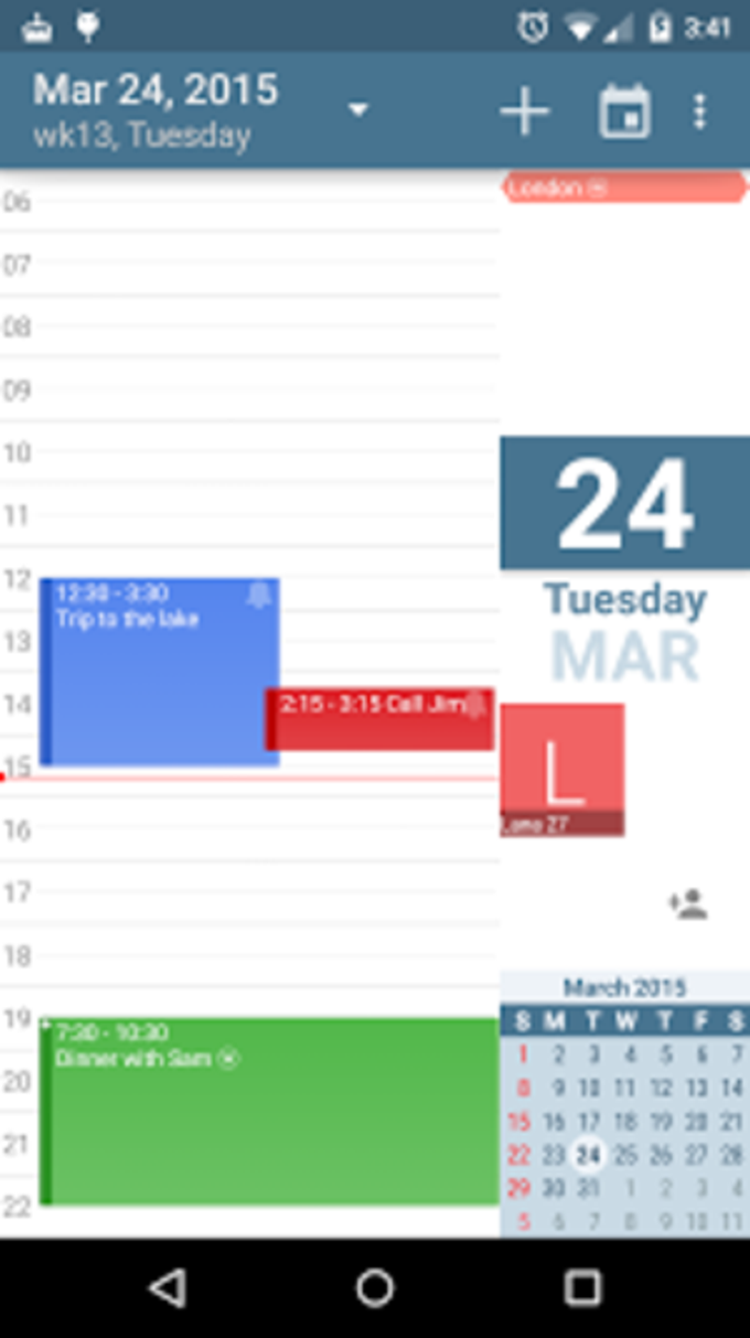 aCalendar for Android - Download