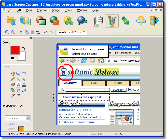 Easy Screen Capture - Descargar
