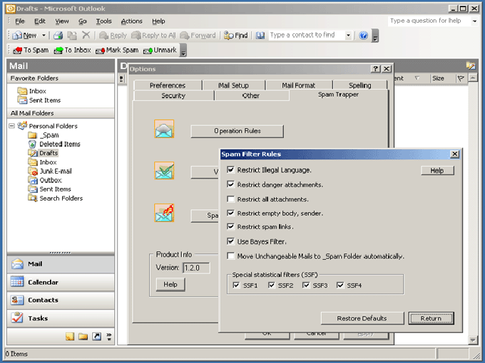 Spam Trapper for Outlook - Download
