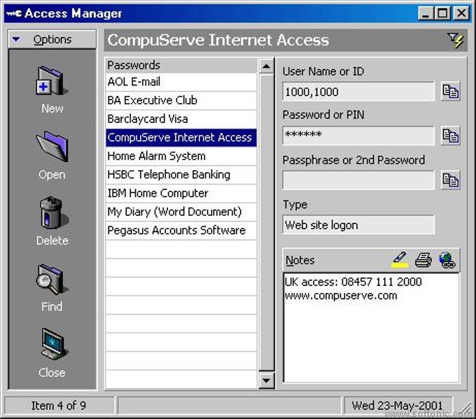 Access Manager - Descargar