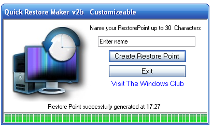 Quick Restore Maker - Descargar