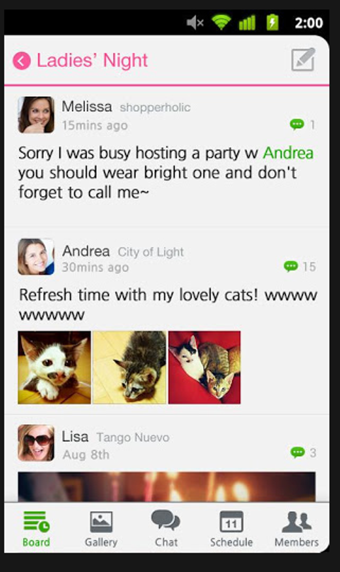LINE BAND for Android - 無料・ダウンロード