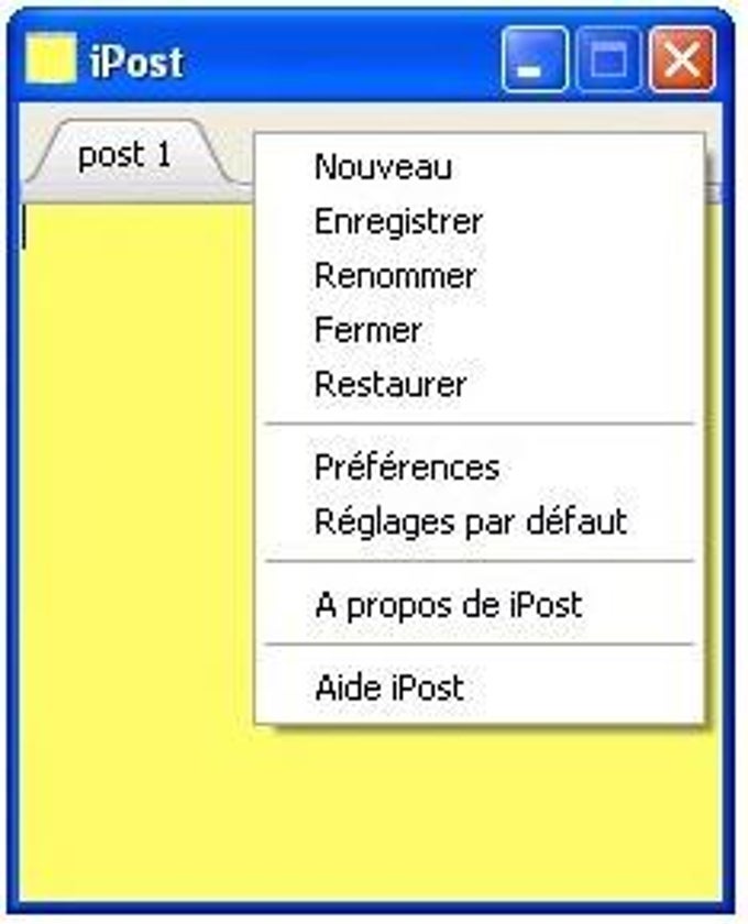 iPost - Télécharger