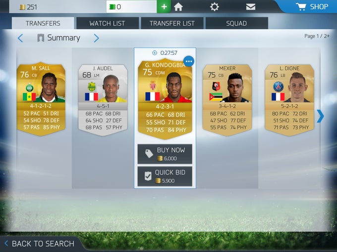 FIFA 16 Ultimate Team pour iPhone - Télécharger