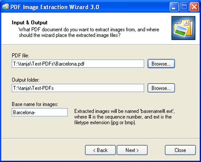 PDF Image Extraction Wizard - Download