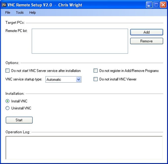 VNC Remote Setup - Descargar