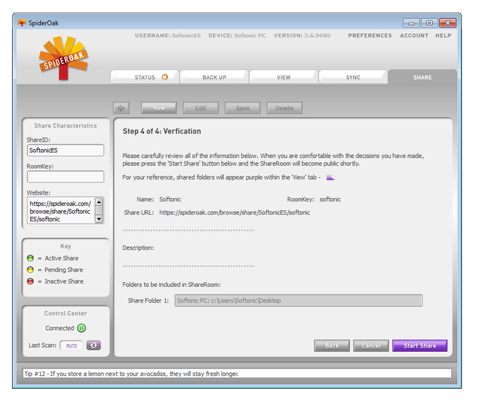 SpiderOak - Descargar