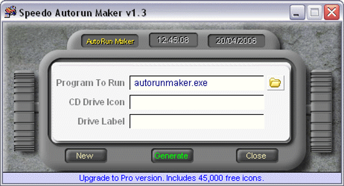 Speedo Autorun Maker - Download