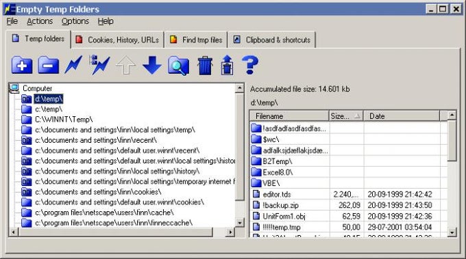 Empty Temp Folders - Download