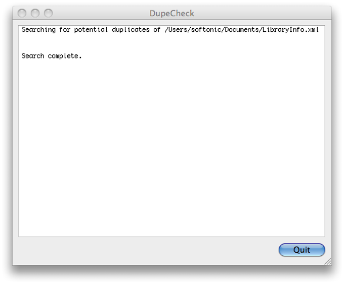 DupeCheck for Mac - Download