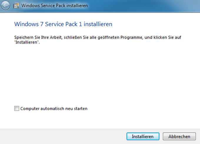 Windows 7 und Windows Server 2008 R2 Service Pack 1 (Windows) - Download