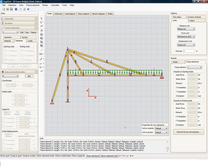 2D Frame Analysis - Download