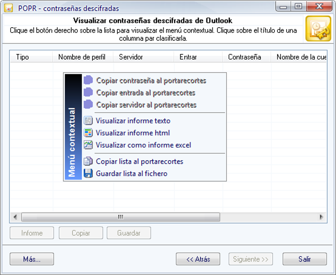 Passcape Outlook Password Recovery - Descargar