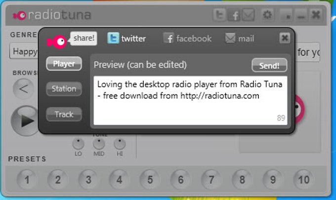 RadioTuna Desktop - Descargar