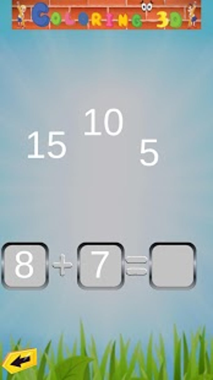 Aprender Matemáticas, juego para niños para Android - Descargar