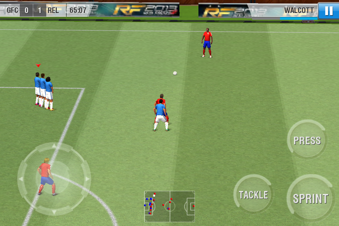 Real Football 2013 para iPhone - Descargar