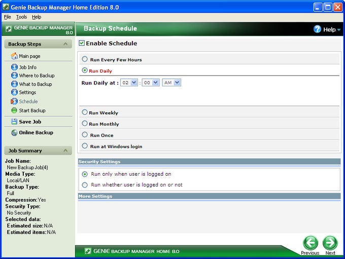 Genie Backup Manager - Descargar