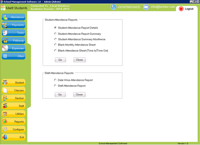School Management Software - Descargar