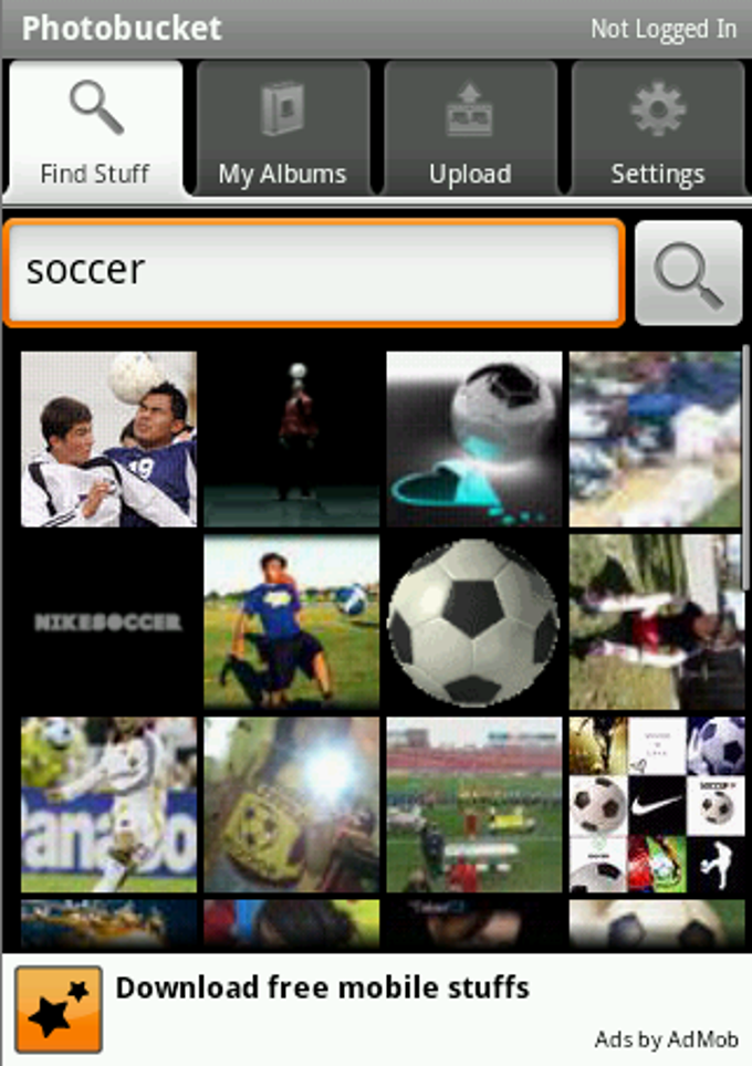 Photobucket Mobile para Android - Descargar