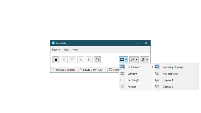 Screenbits - Screen Recorder - Download