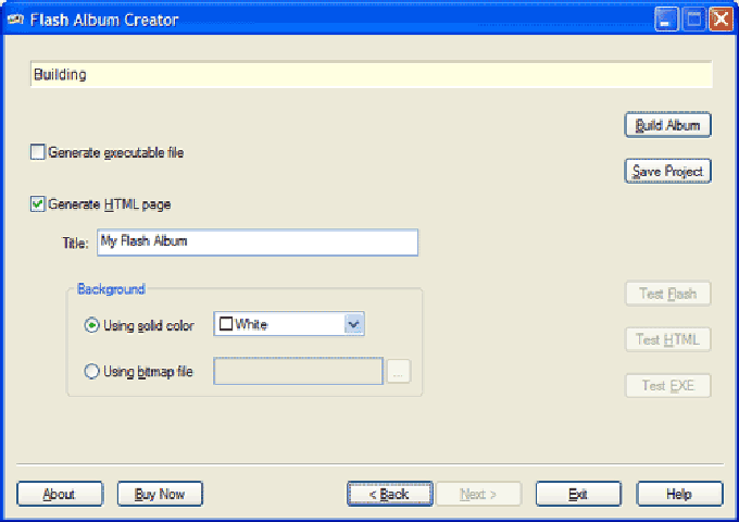 Flash Album Creator - Descargar