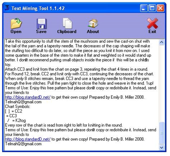 Text Mining Tool - Download