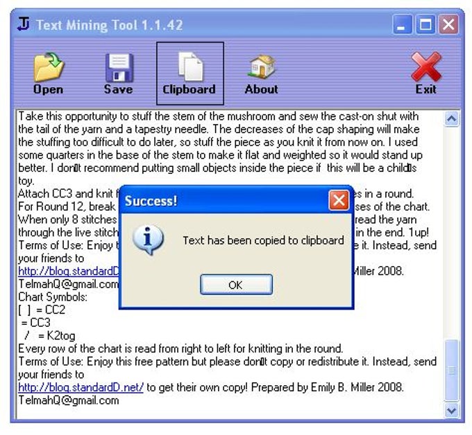 Text Mining Tool - Download