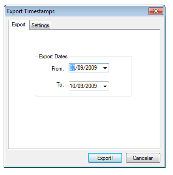 TimeStamp - Descargar